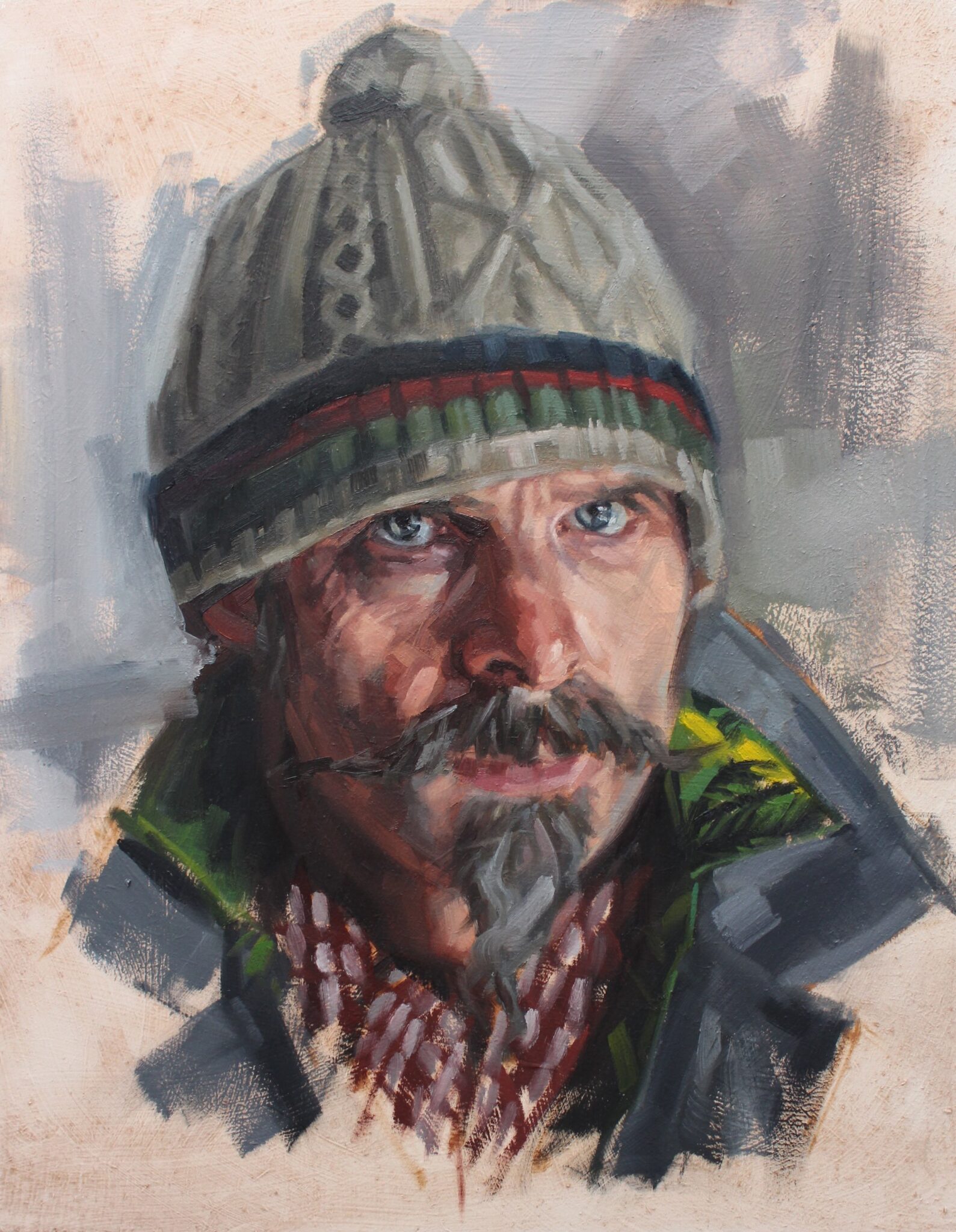 Portrait in oils by Mark Fennel – Crowthorne & Sandhurst Art Society